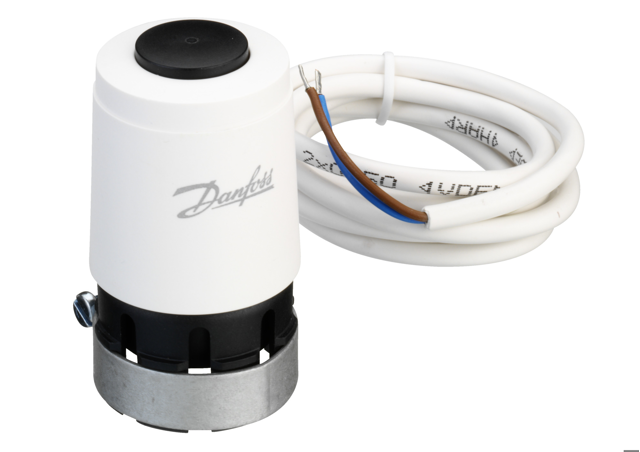 Danfoss therm, Stellantrieb TWA-V/NO 24V, 2W, für Danfoss RAV Gehäuse
