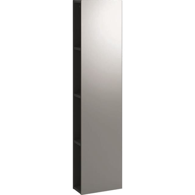 iCon Regal mit Spiegel 28x120x14cm, lava