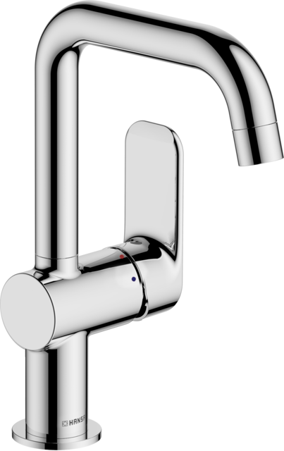 HA EHM WT-Batt. HANSABASIC 5554 Ausld. 150 mm DN15 chr